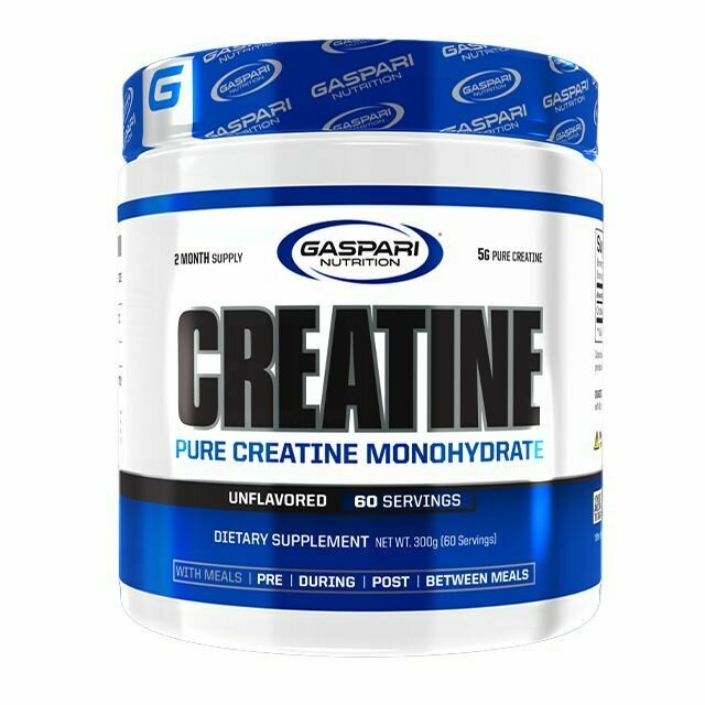 Креатин Gaspari Nutrition Creatine Monohydrate без вкуса, 300 г, 60 порций