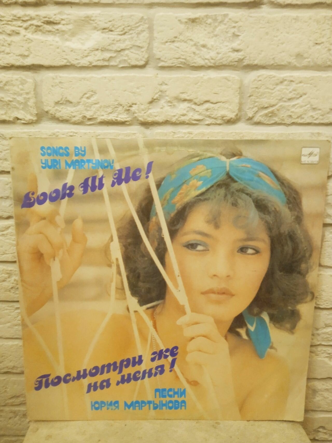 Виниловая пластинка - Посмотри Же На Меня (Песни Юрия Мартынова) - LP