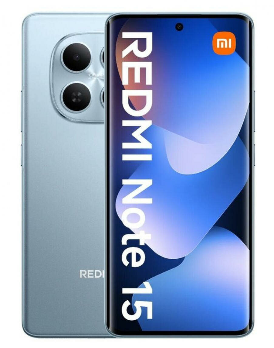 Смартфон Xiaomi Redmi Note 15 4G, 6/128Gb, Glacier Blue (Синий/Голубой)