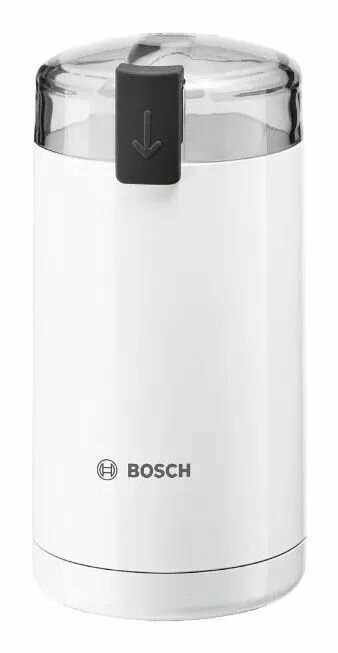 Кофемолка электрическая, 180Вт, 0.15 кг/мин, Bosch (TSM6A011W)