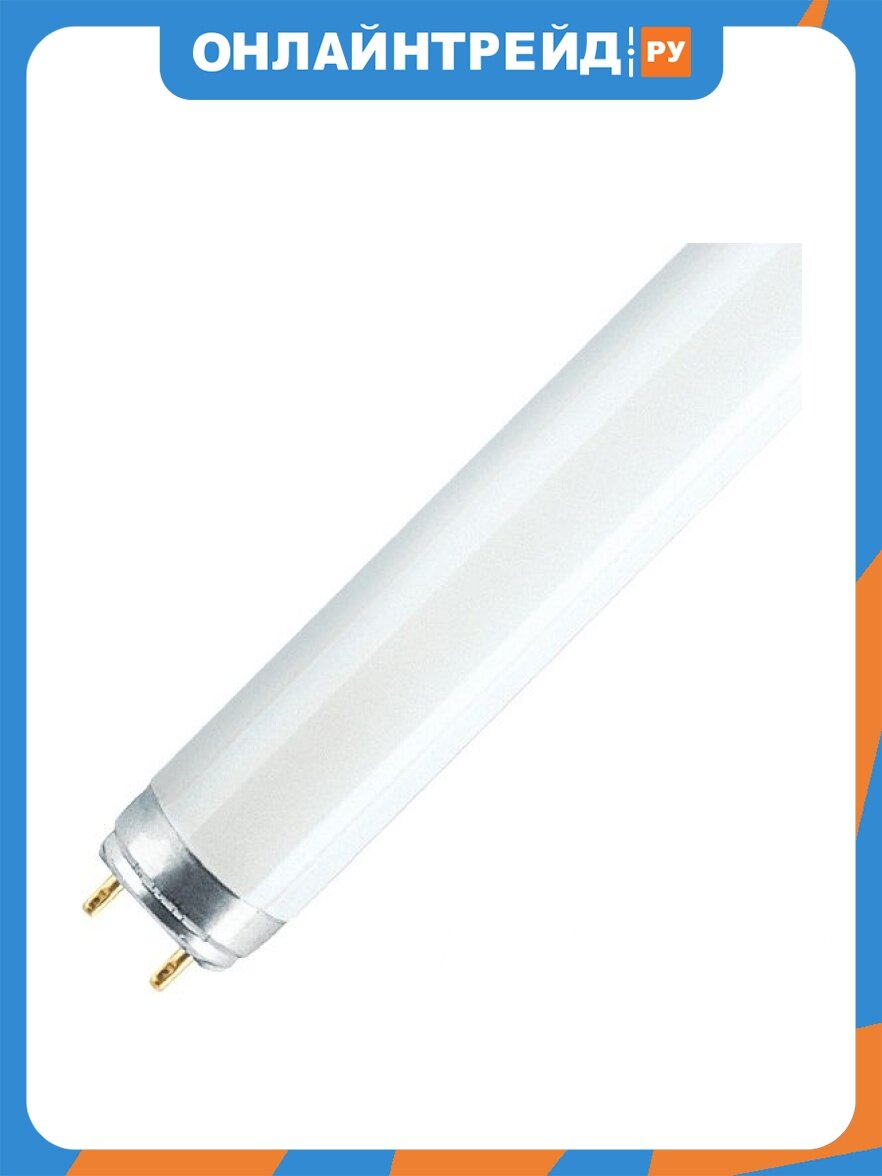 Лампа люминесцентная Формуласвета ЛТ 36W/ 840 T8 G13 d26x1200mm 3350lm 4000K