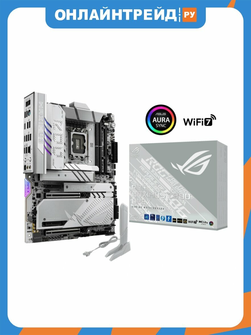 Материнская плата Asus ROG MAXIMUS Z890 APEX (LGA1851, ATX)