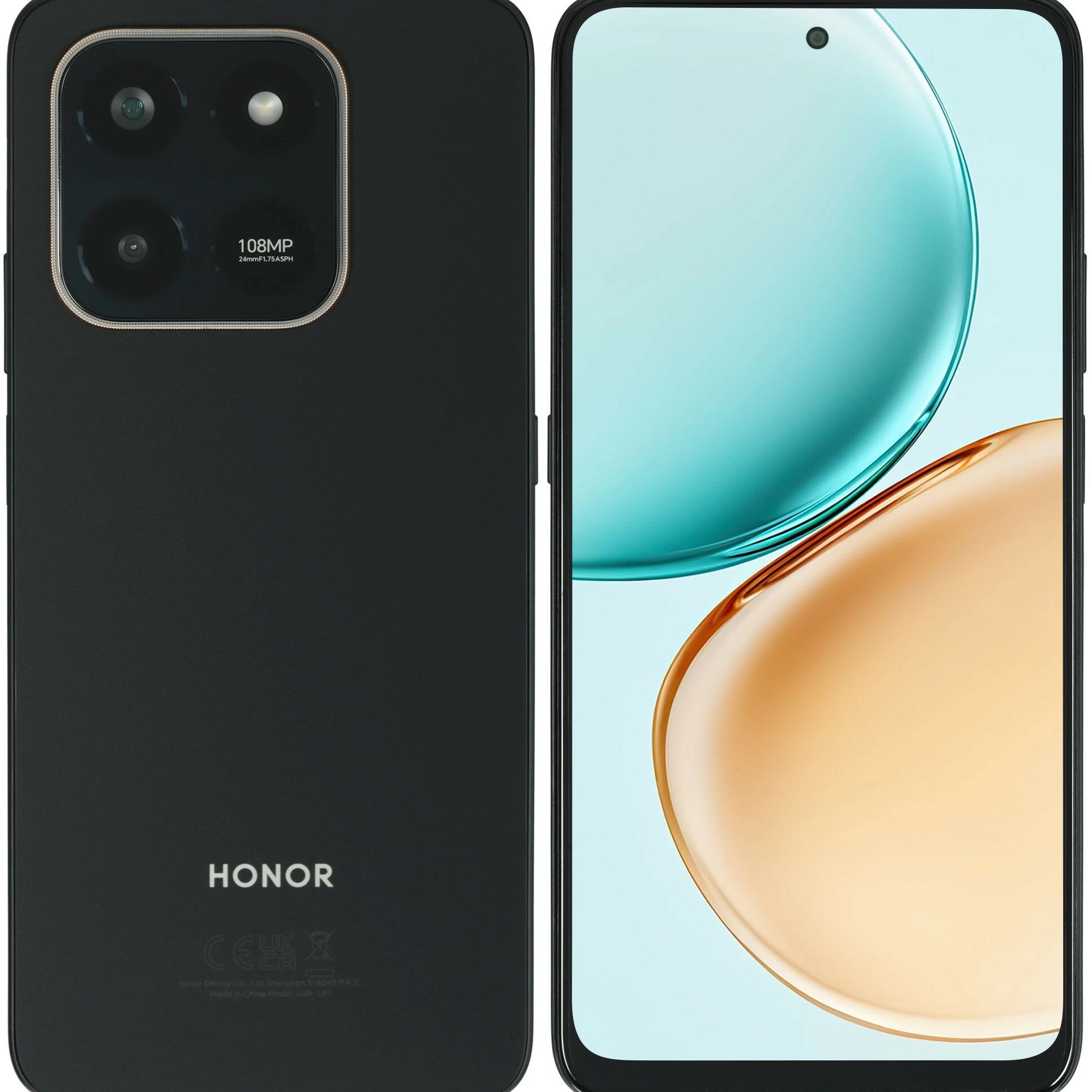 Huawei Смартфон Honor X7d 8GB 256GB чёрный 5109BXJW