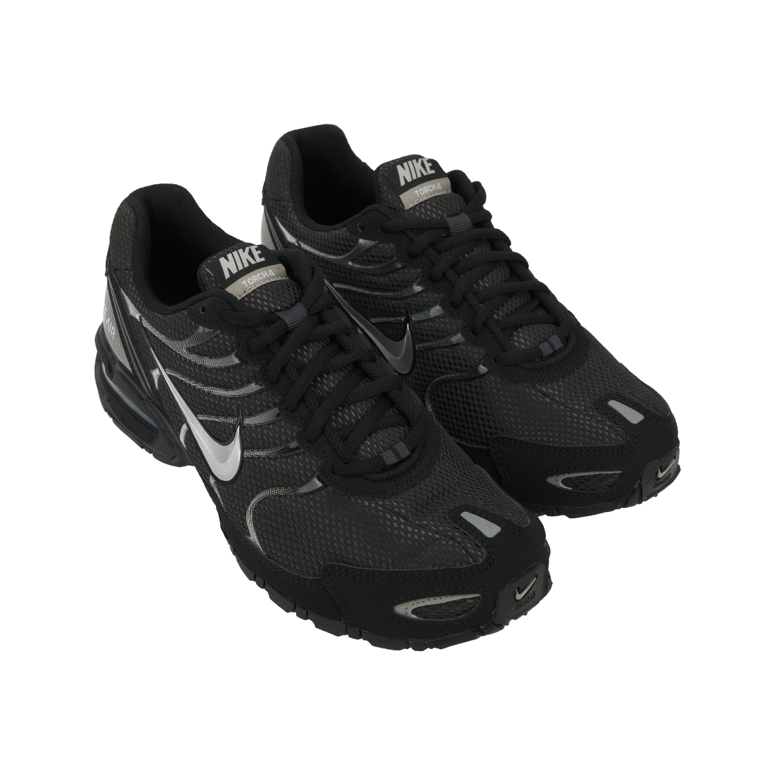 Кеды NIKE Air Max Torch 4, размер 49.5 EU, черный, серебряный — фото 1