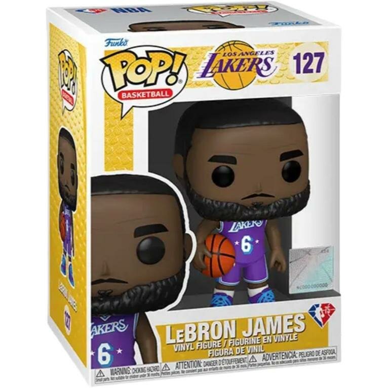 Фигурка унисекс Funko Pop! LeBron James City Edition #127