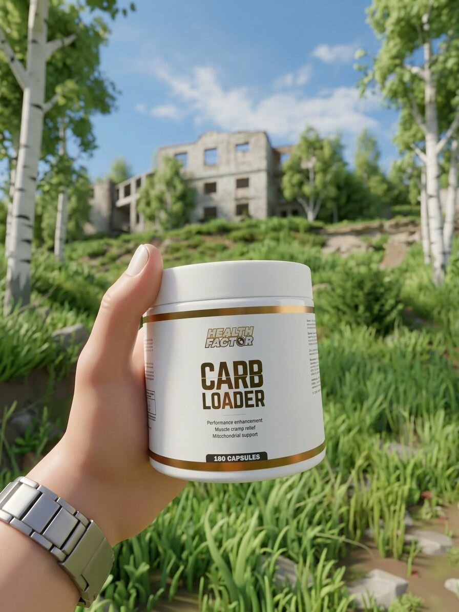 Карб Лодер, CARB LOADER,180к, улучшение углеводного обмена, восполнение гликогена и электролитов