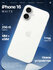 Смартфон Apple iPhone 16 256GB White