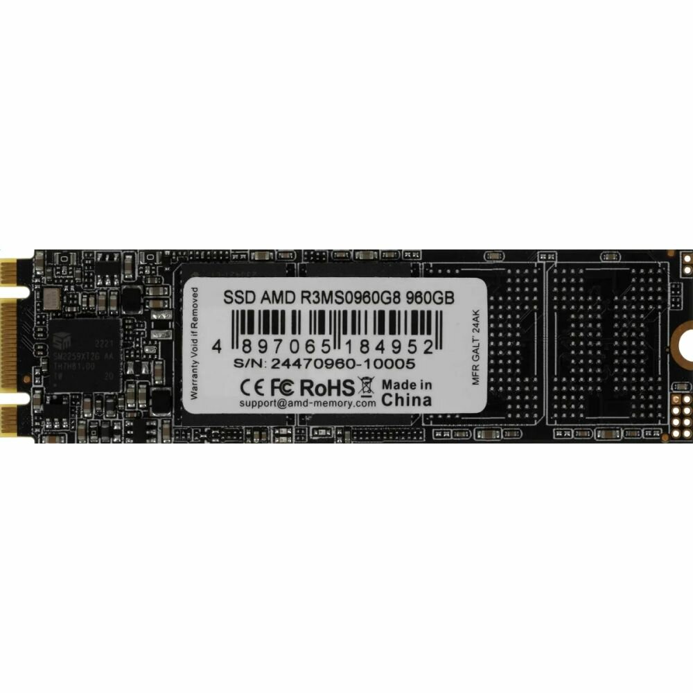 SSD-накопитель AMD R3MS0960G8 960 ГБ M.2 SATA III