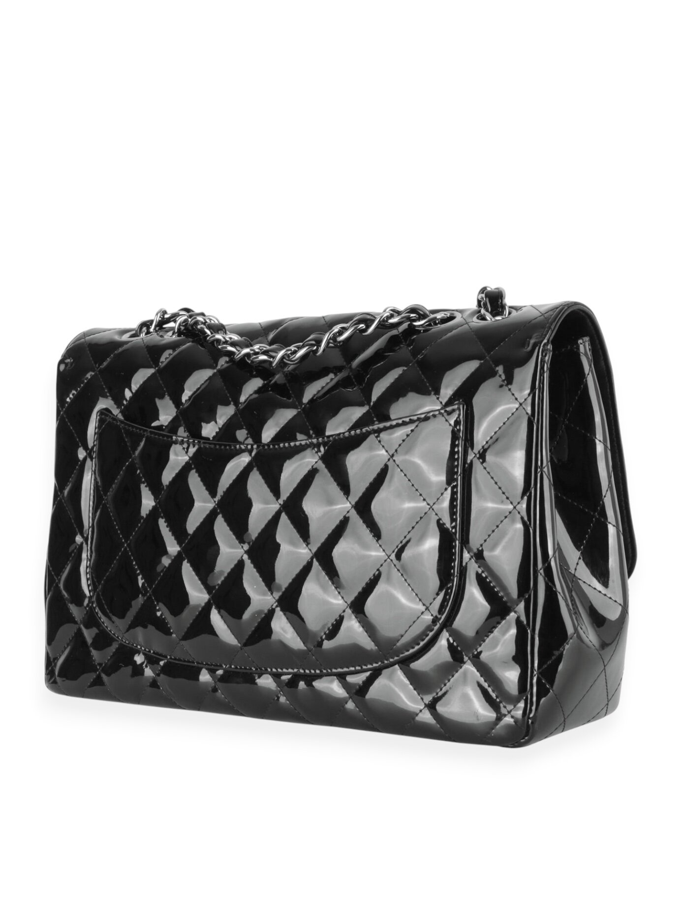 Сумка кросс-боди Chanel Classic Flap Jumbo, черный — фото 1