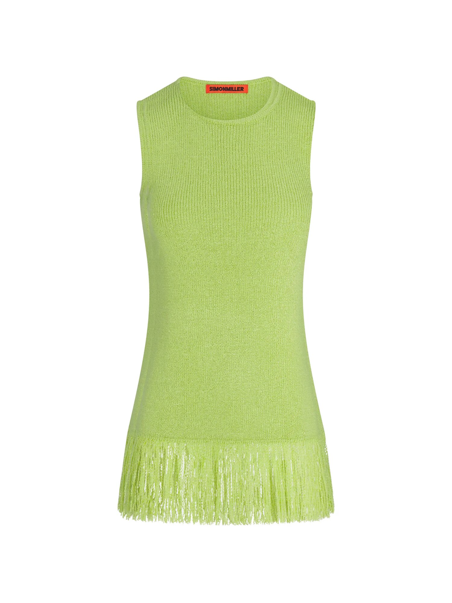 Топ Lisel fringe-trim sleeveless top