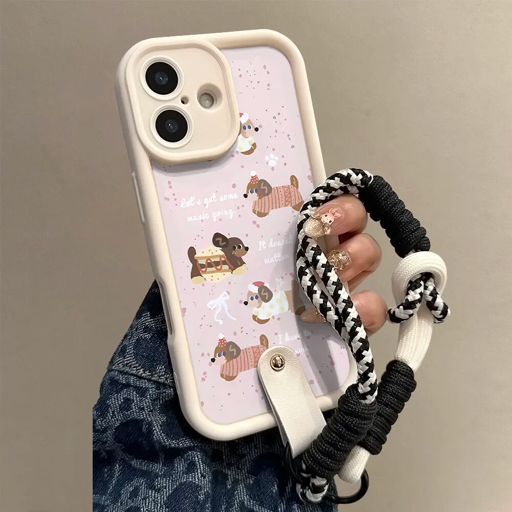 Чехол-ремешок для телефона Xiaomi 17T 14T 15T 13T 12T 11T Pro Xiaomi 17T Pro, JGSPKSSWhite-JSS273