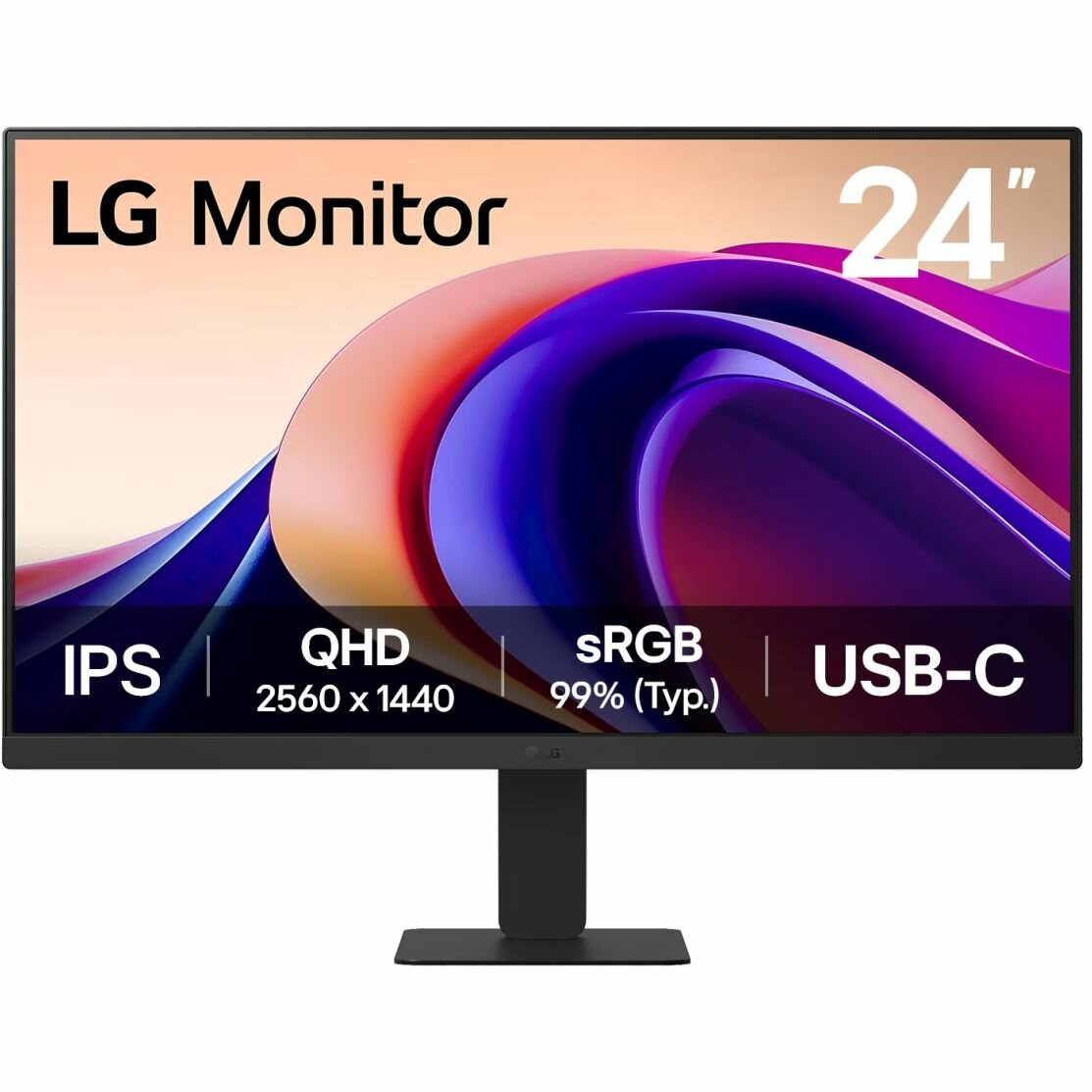 Монитор 23.8" LG UltraFine 24U631A-B черный IPS LED 5ms 16:9 HDMI матовая 1000:1 250cd 178гр/178гр 2560x144.