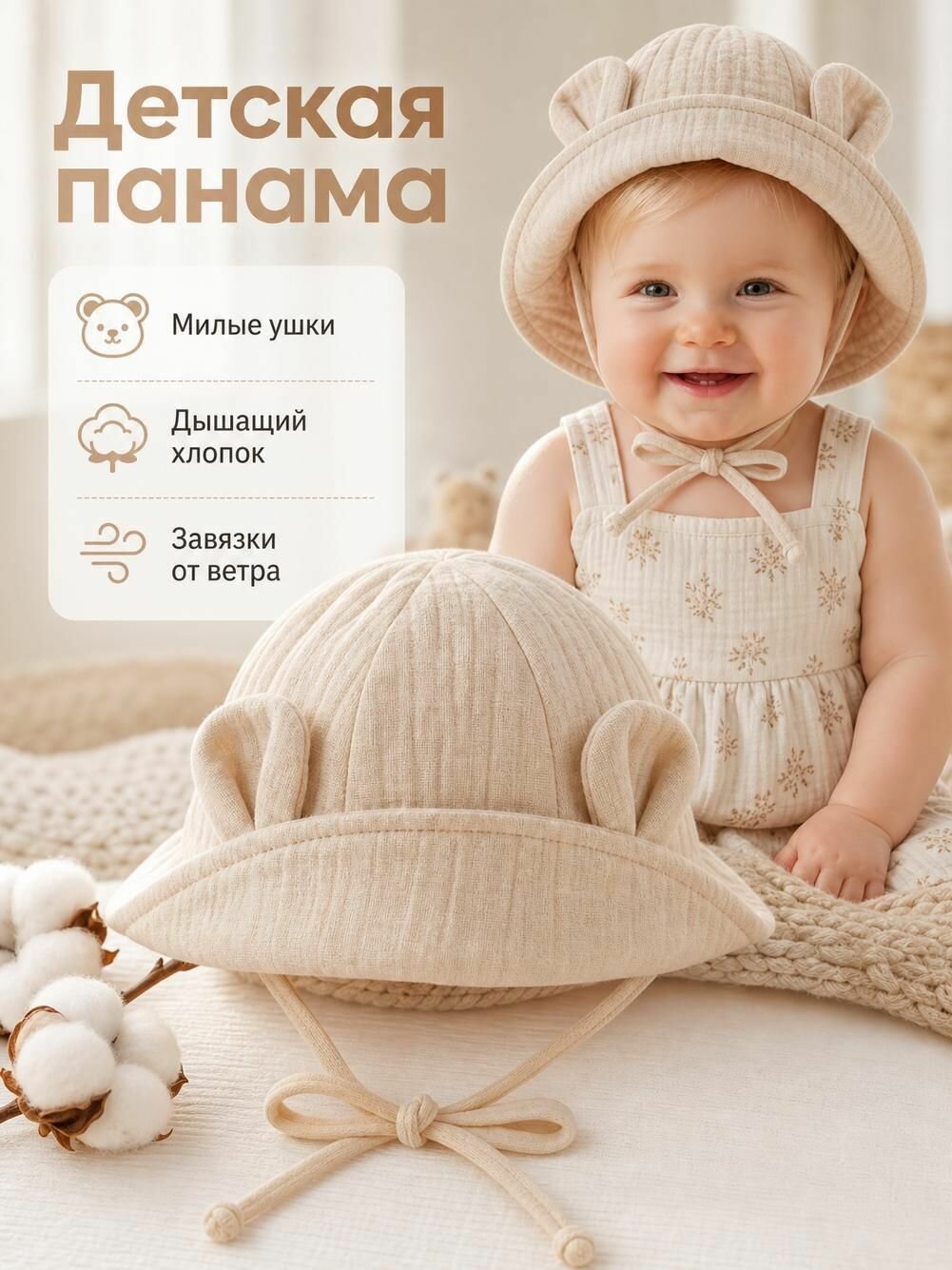 Шапка для детей