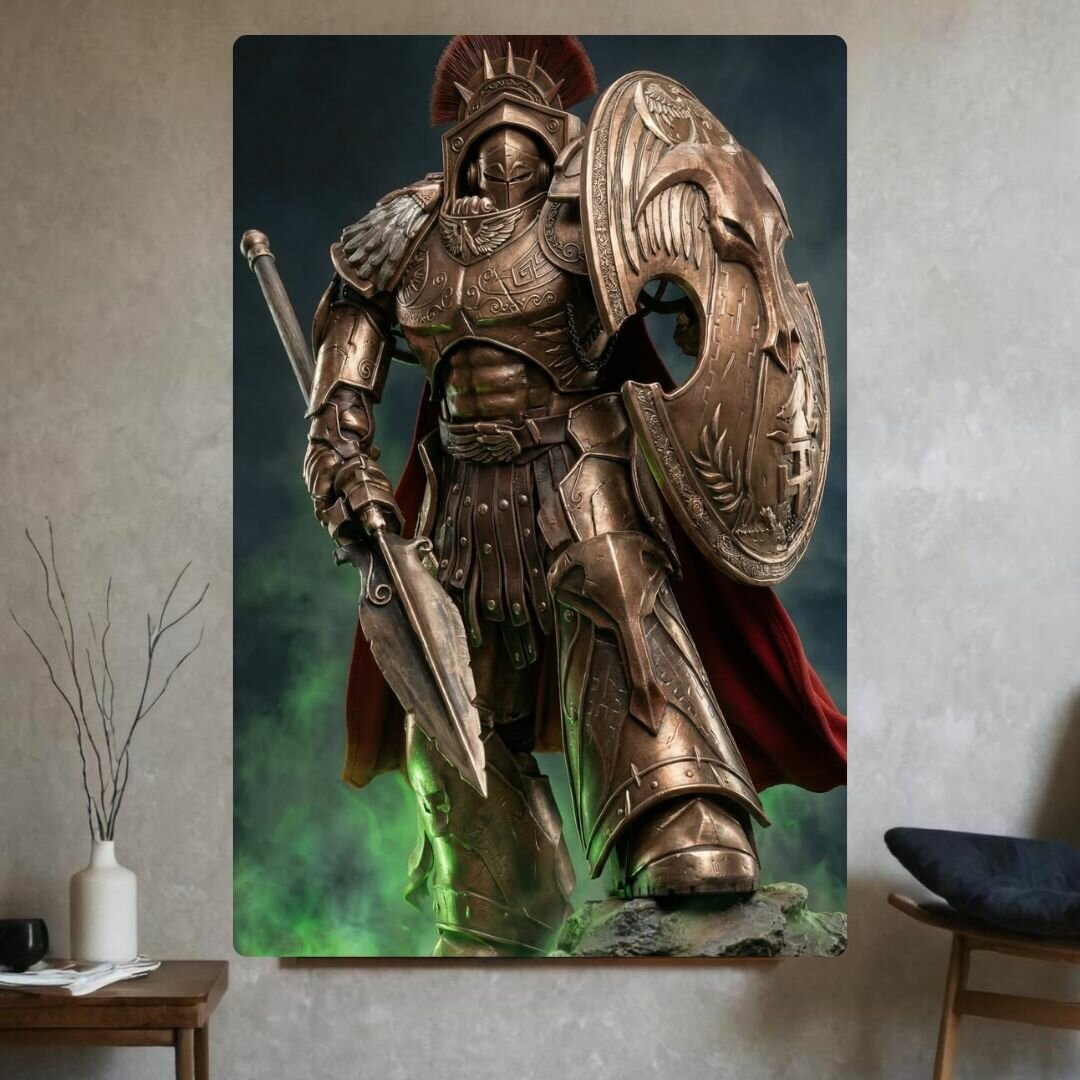 Картина на металле, Warhammer 40 000 20*30 см
