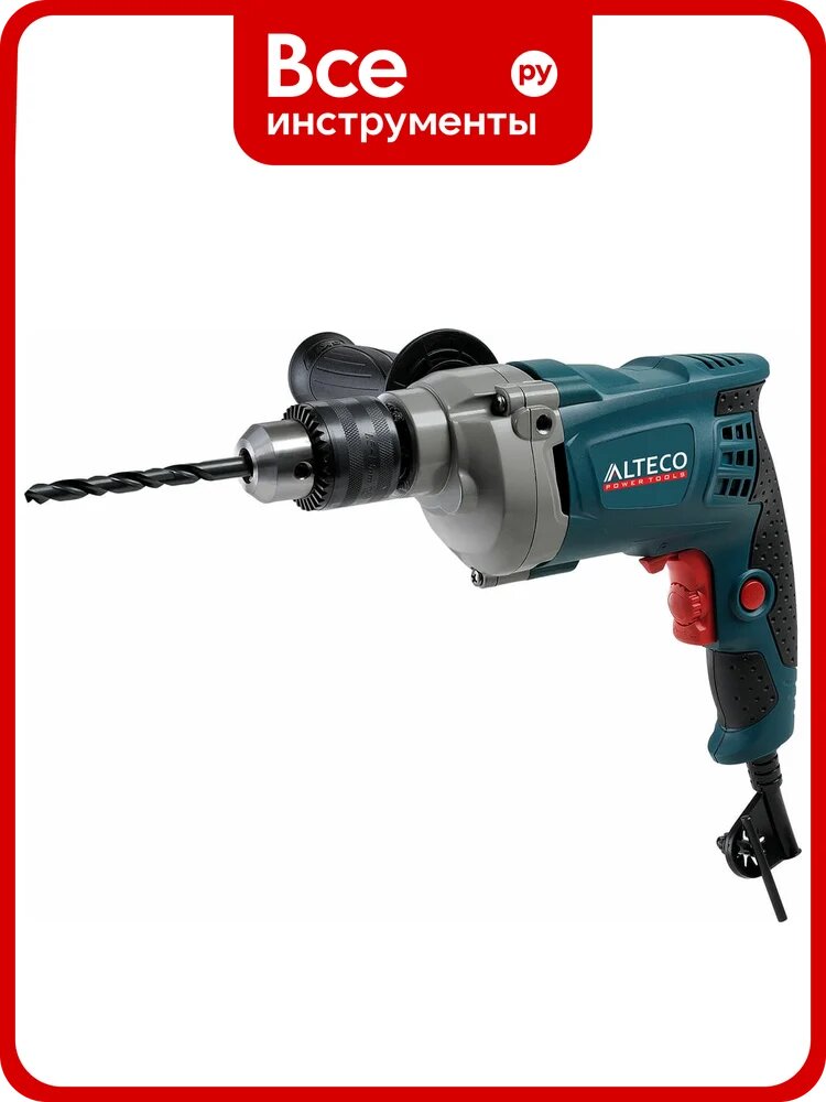 Дрель Alteco DP 710-13 Professional 16037 безударная с ключевым патроном полупрофессиональная