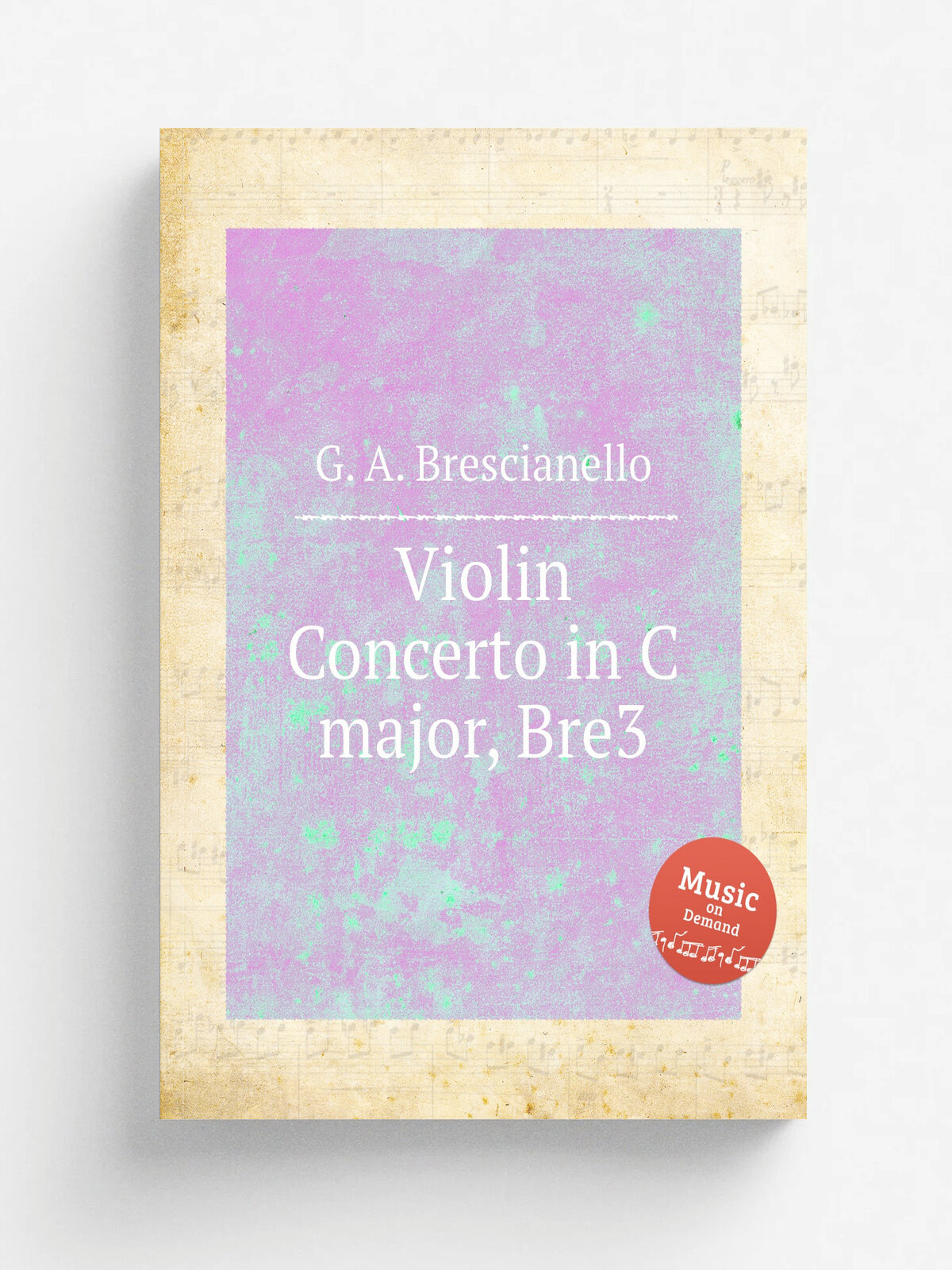 Violin Concerto in C major, Bre3 | G. A. Brescianello | Репринт
