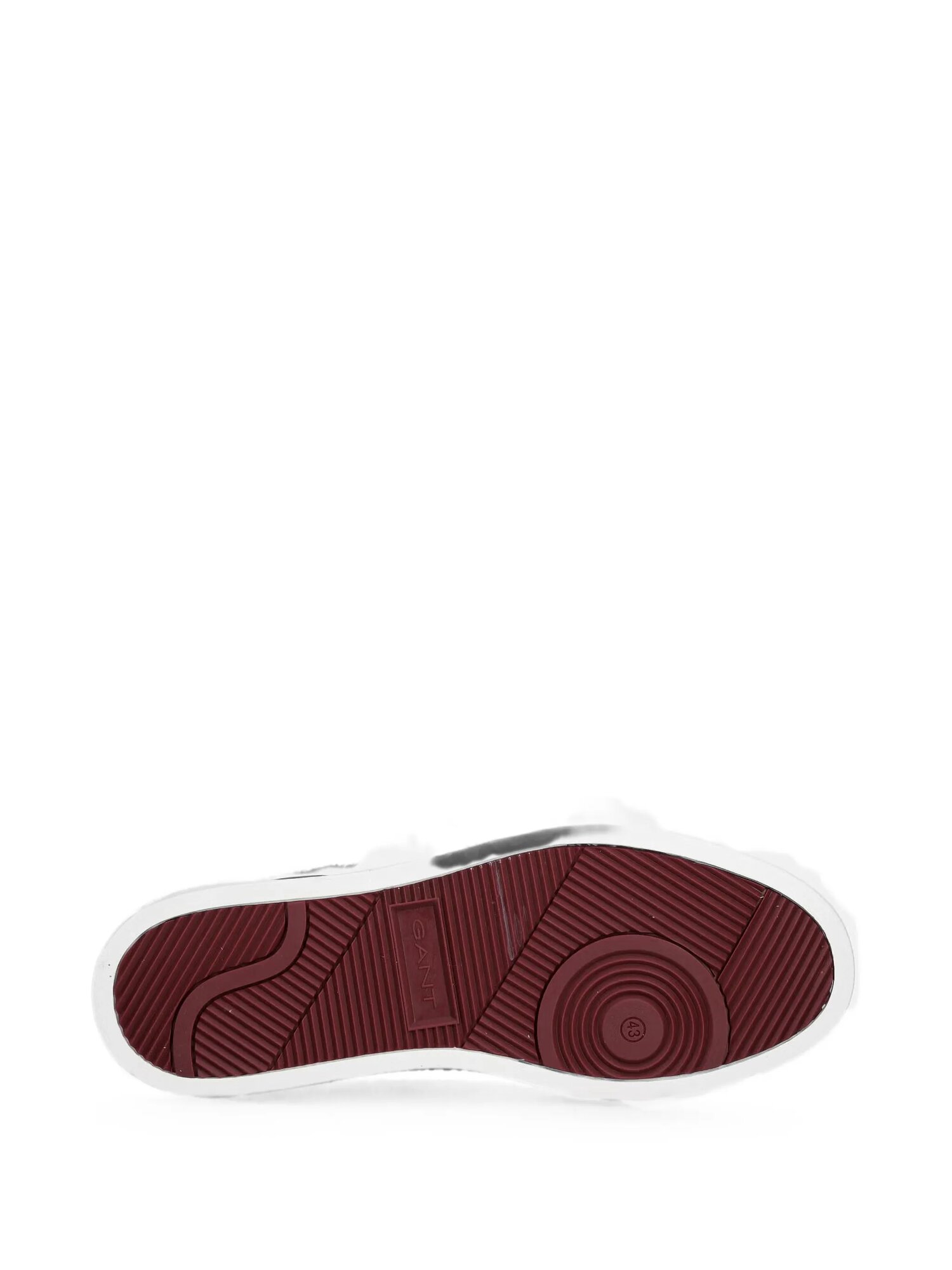 Кроссовки GANT Logo-print leather sneakers, размер 43 — фото 1
