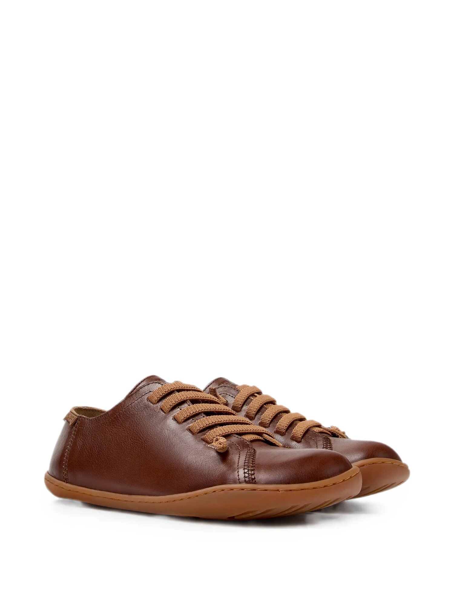Кроссовки Camper Peu Cami leather sneakers, размер 40 EU, коричневый/серый/оранжевый — фото 1