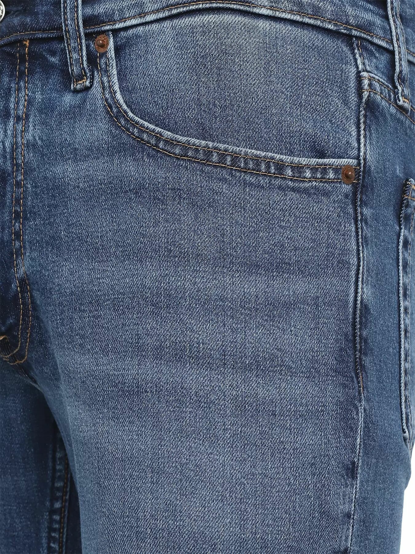 Джинсы зауженные Calvin Klein Jeans, размер 36/32, синий — фото 1
