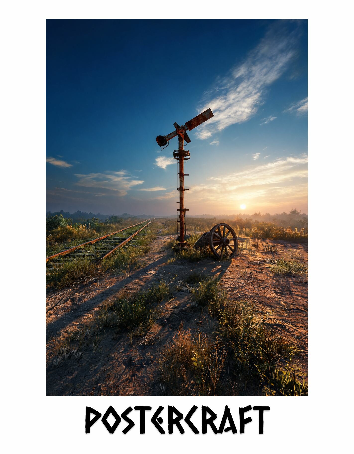 Постер "Middle of Nowhere, Посреди Ничего", 29.7х42см, А3, глянцевый