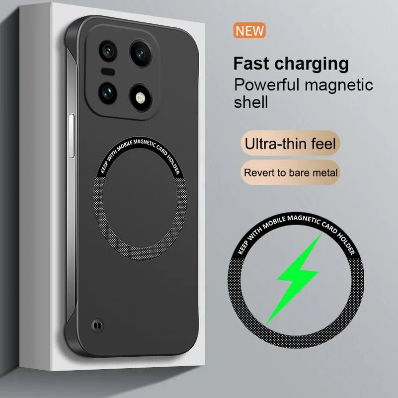 Магнитный чехол OnePlus Nord CE5, серый, черный