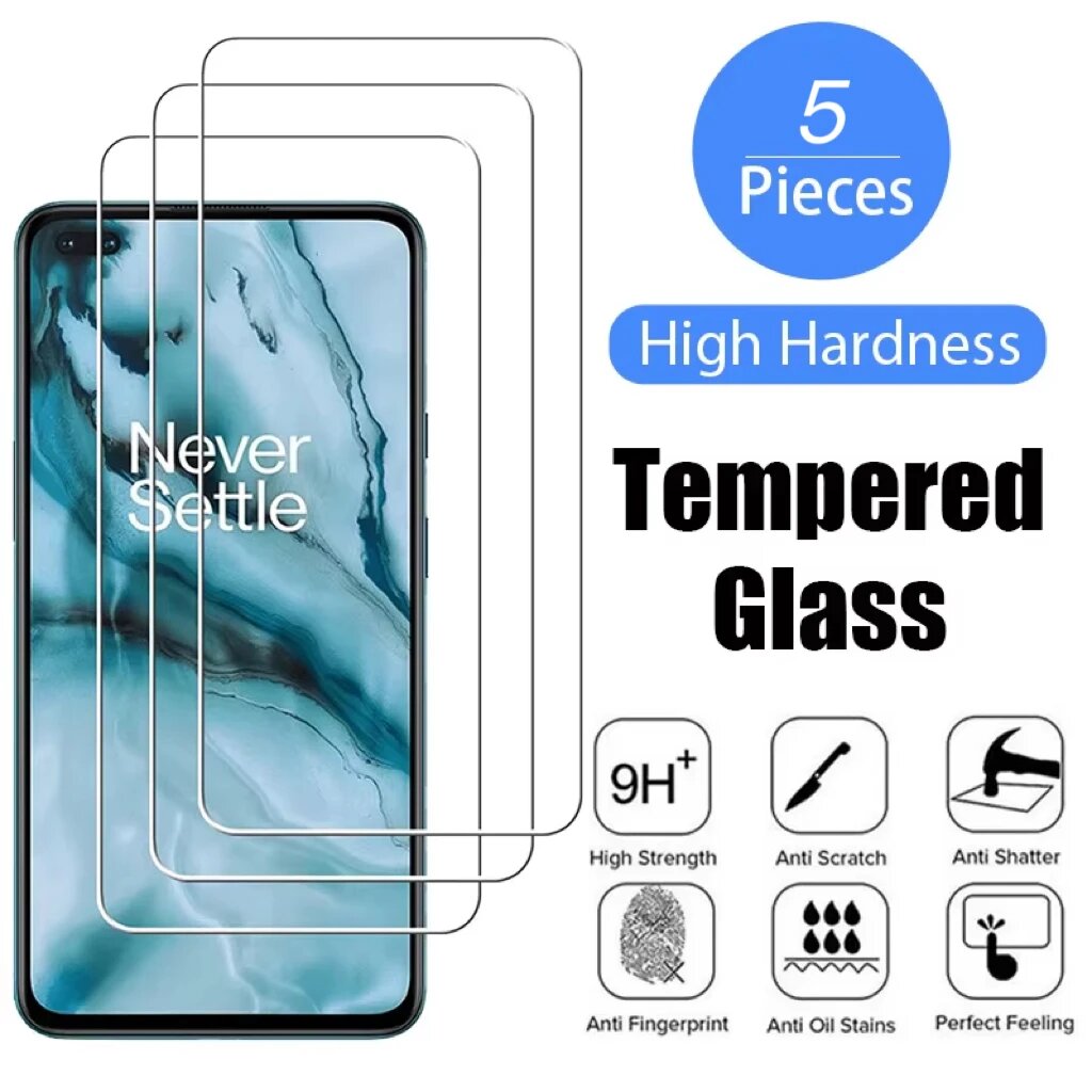 5 шт. Защитное стекло для OnePlus 6T 7T 8T 9RT 10T 11T 12T 13 14 15 Pro Ace4 5 6 Одно Плюс Норд 6