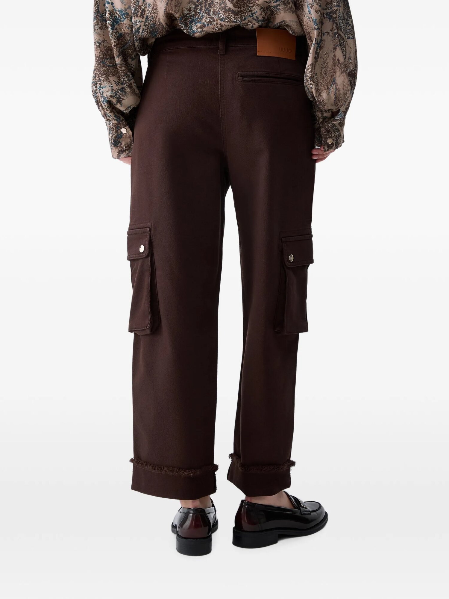 Брюки LIU JO Worker pants with pockets, размер 42 — фото 1