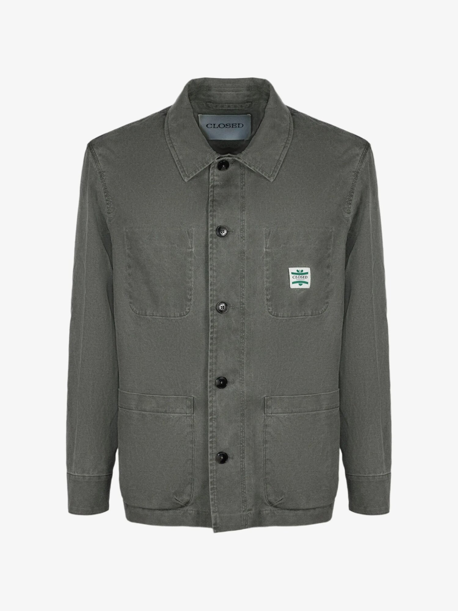 Куртка Closed Logo-patch multi-pocket SHIRT jacket, размер 50
