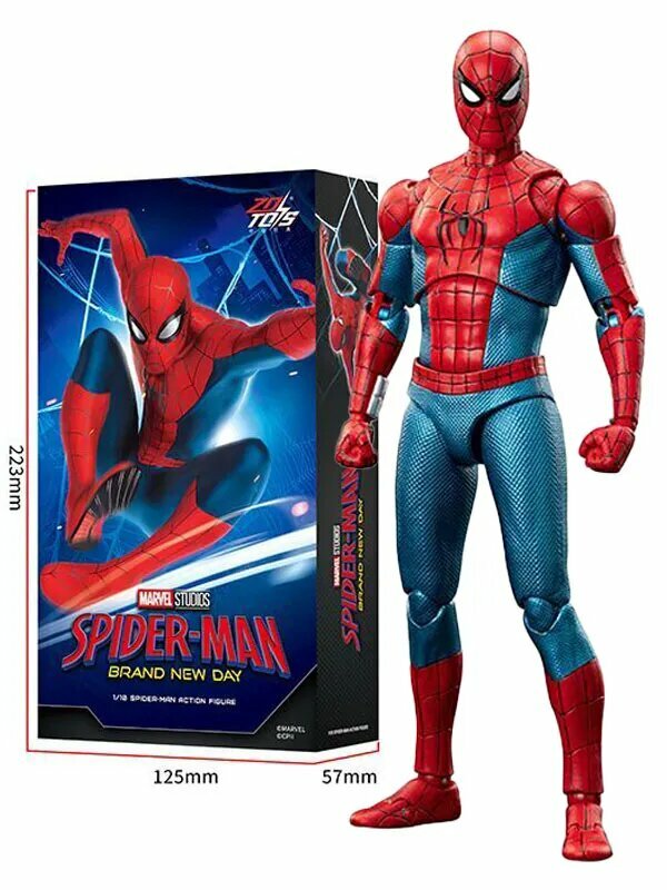 Подвижная экшен-фигурка Человек-Паук Spider-Man Brand New Day 1/10, коллекционная модель ZD Toys