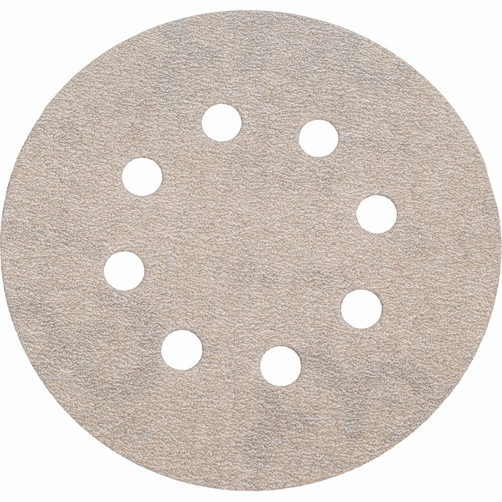 Диск шлифовальный KP14D (10 шт; 125 мм; P320; 8 отверстий; Velcro) БАЗ 960000141915 — фото 1