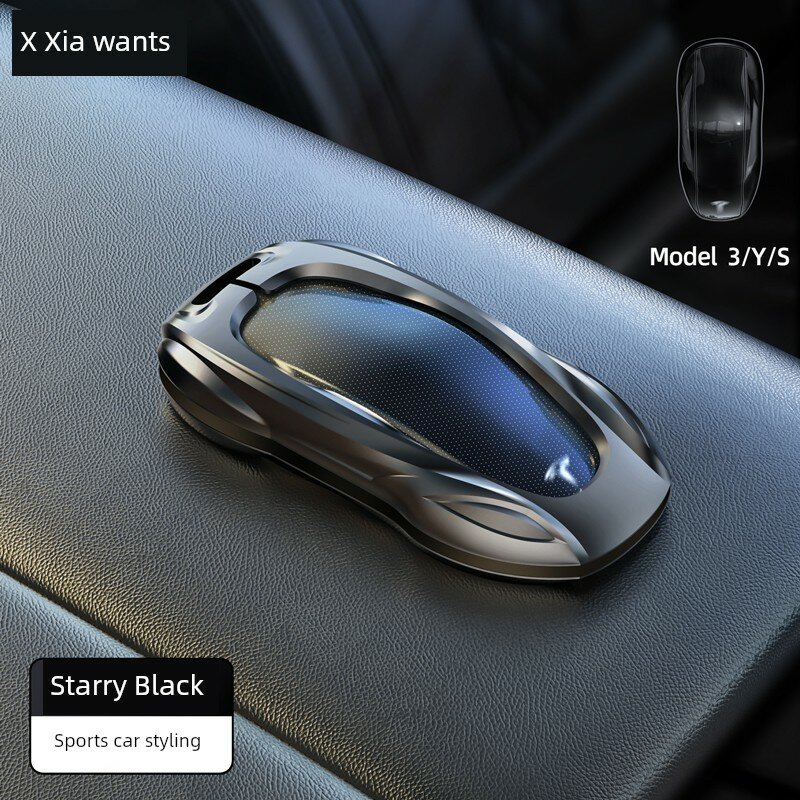 Кейс для ключей Tesla Model 3/Y/S — черный