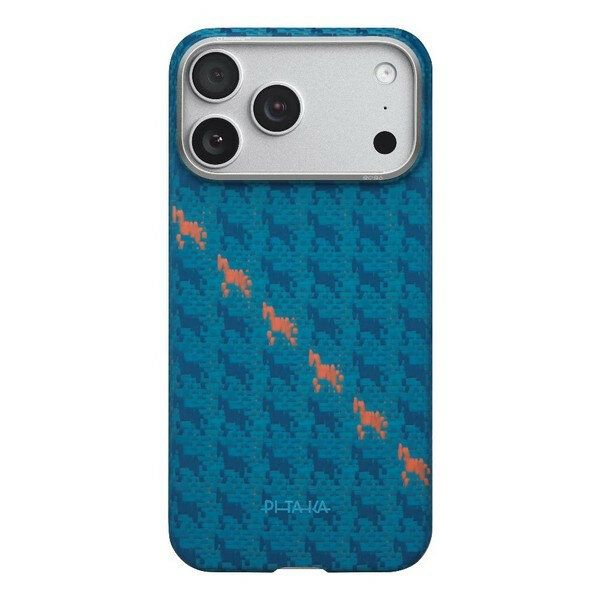 Чехол Pitaka Happiness Rides Ultra-Slim Case для iPhone 17 Pro 6.3" (HR1702P) Indigo