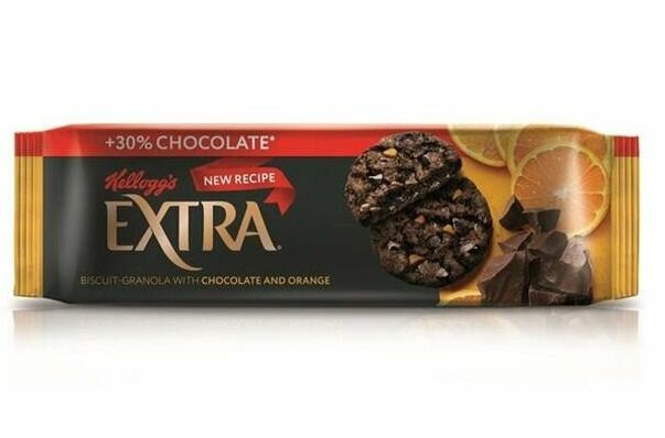 ExtraSi Печенье сдобное Гранола EXTRA, шоколад, апельсин, 150 гр.