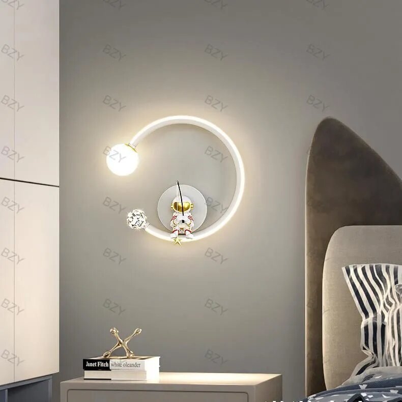 Настенный светодиодный светильник в детскую комнату, LED, 18 Вт