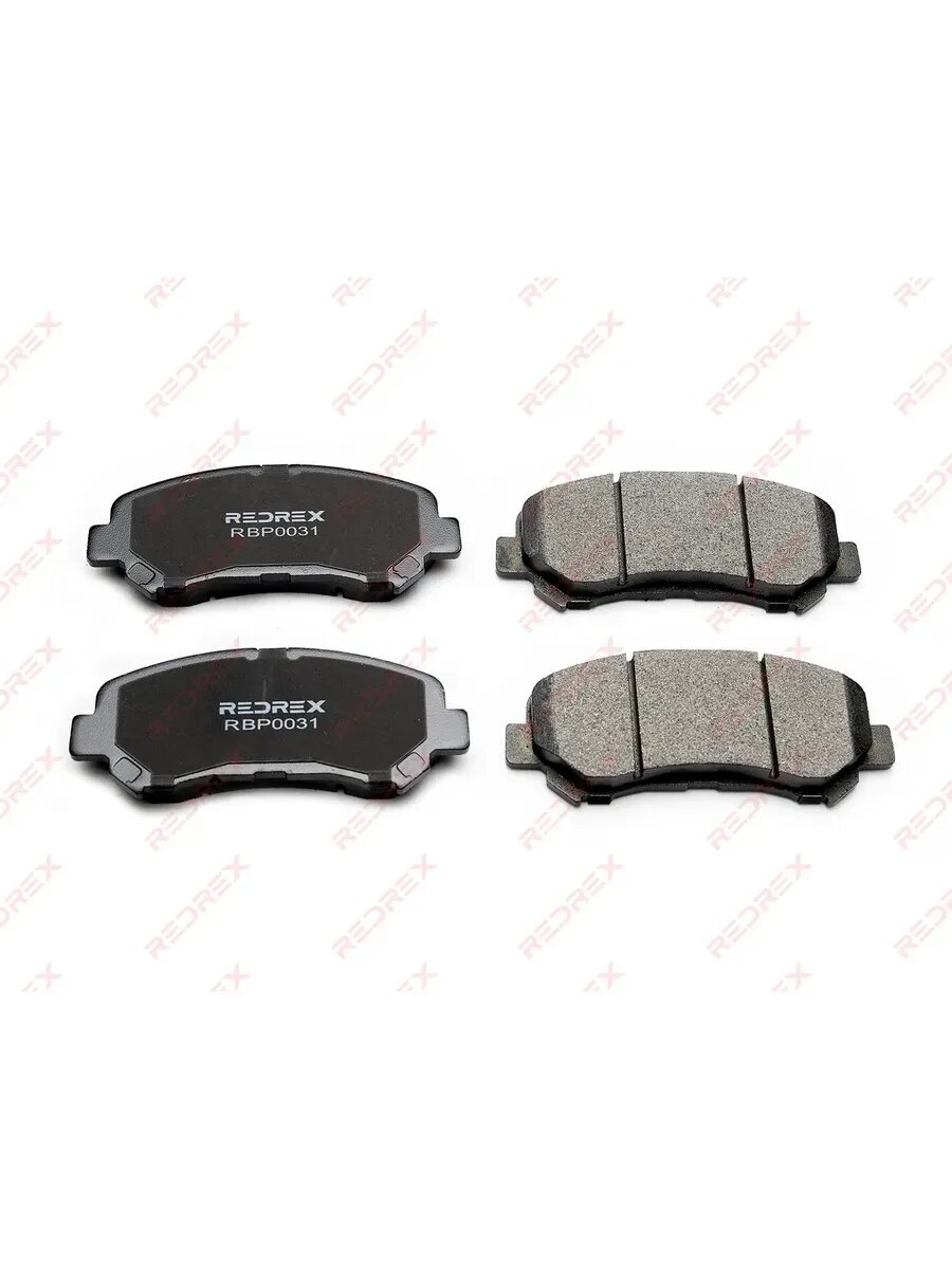 Колодки передние для а/м: Qashqai 1.6/2.0 07-, X-Trail 07-, арт. RBP0031