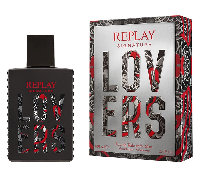 Replay Signature Lovers For Man одеколон для мужчин 100 мл - Реплей Сигначе Лаверс Фо Мэн