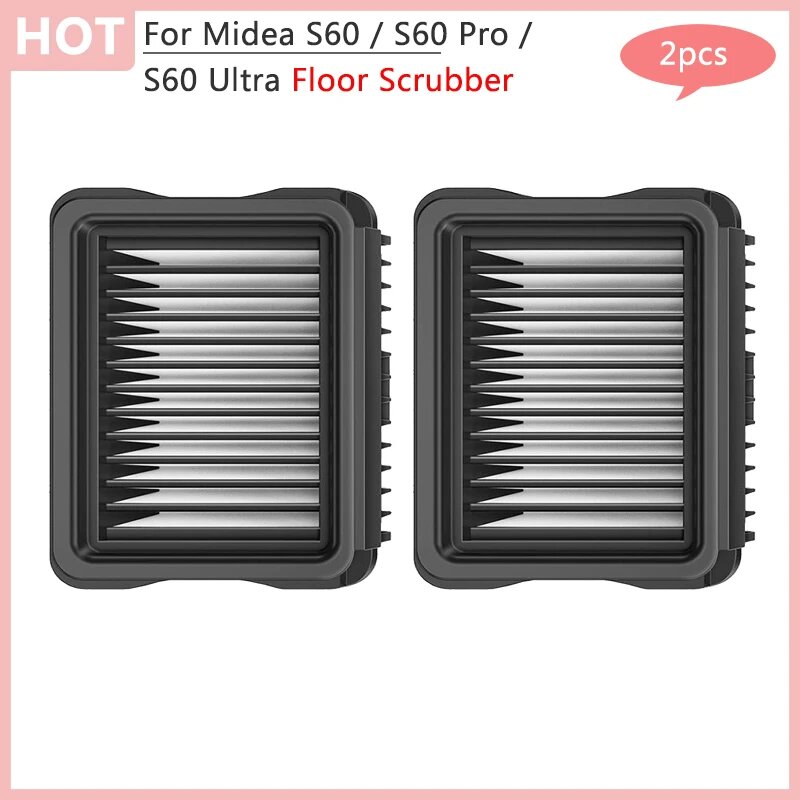 Запчасти для Midea S60 / S60 Pro / S60 Ultra: Щетка, фильтр, аксессуары 01