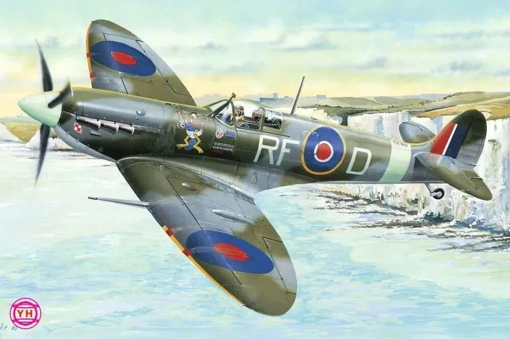1/32 Британский истребитель Spitfire MK.Vb Сборная модель ABS пластик
