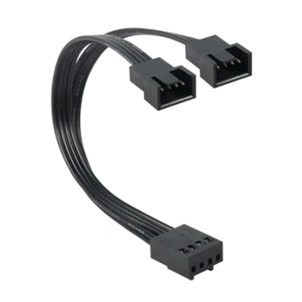 4-контактный удлинитель PWM-вентилятора 1 на 2