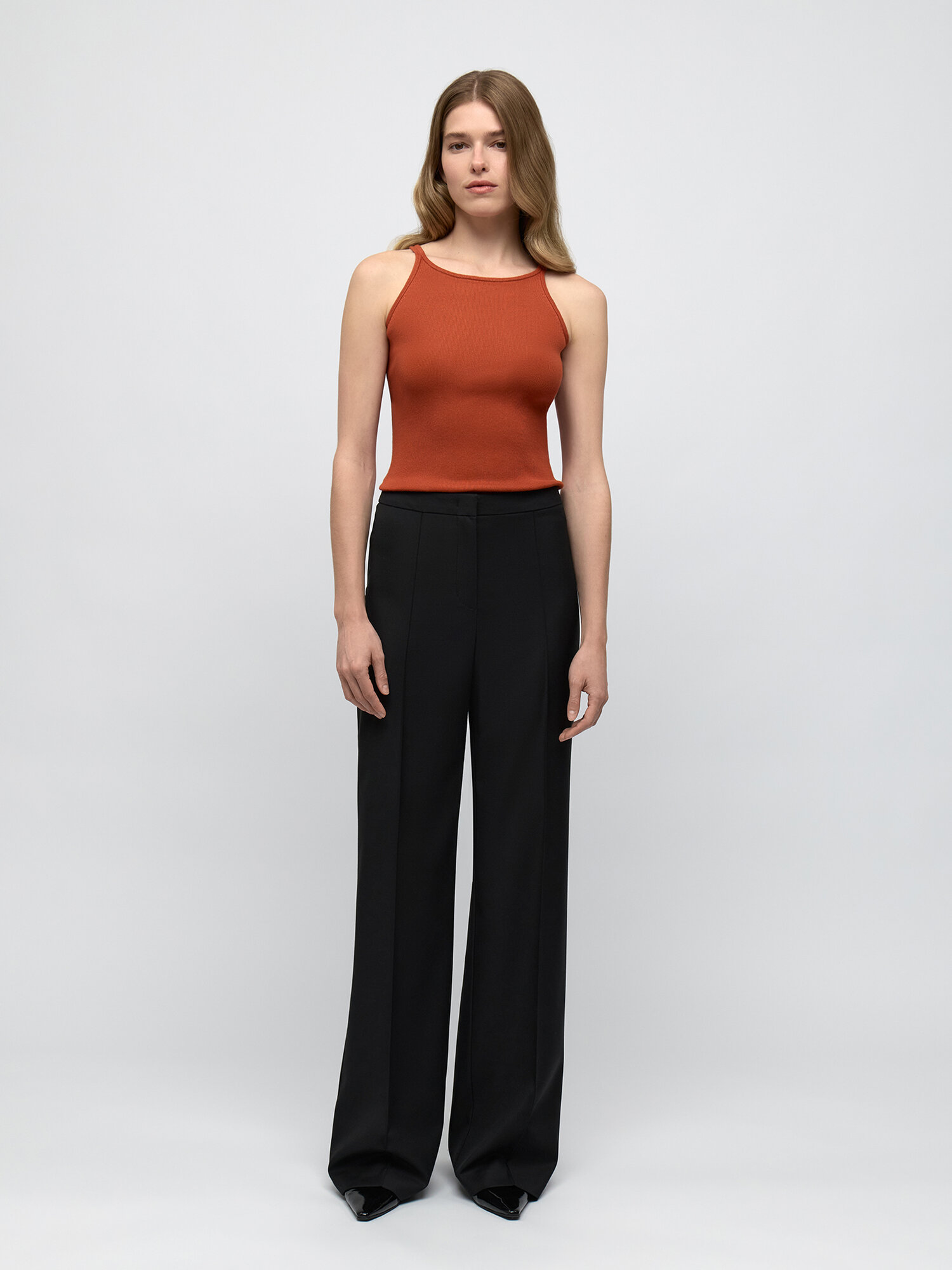 Брюки CONSO WEAR Базовая коллекция, размер 40, черный/черный — фото 1