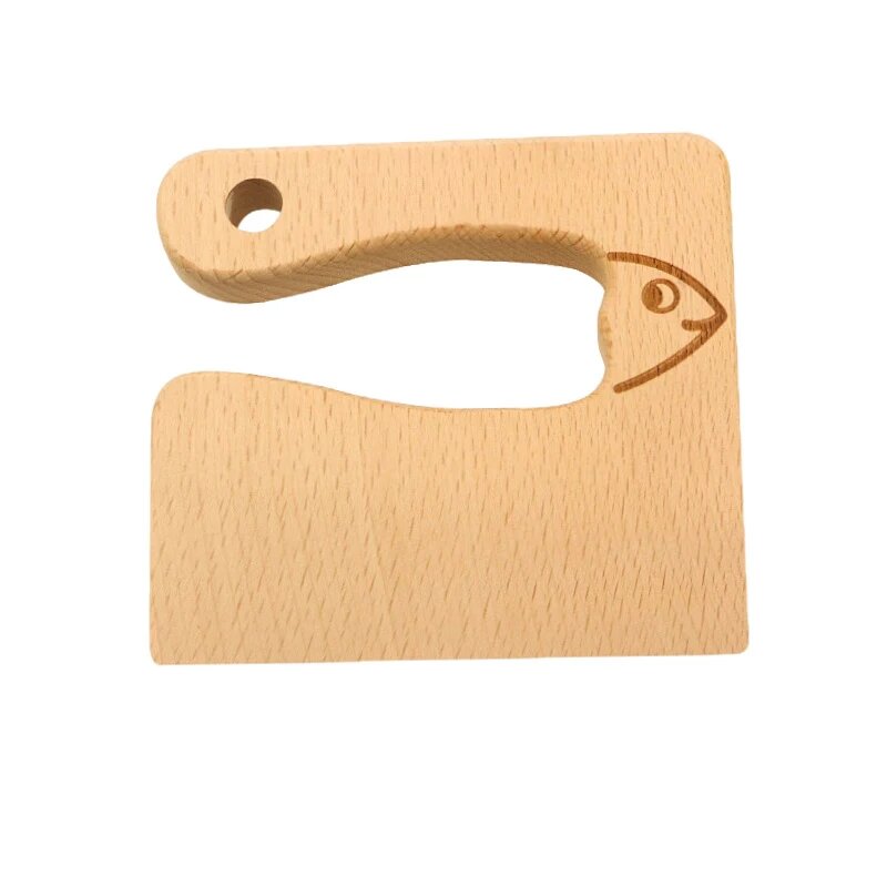 Деревянный нож для детской кухни Fisher-Price Fish style