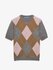 Свитер Prada Argyle cashmere sweater, размер 36, , серый