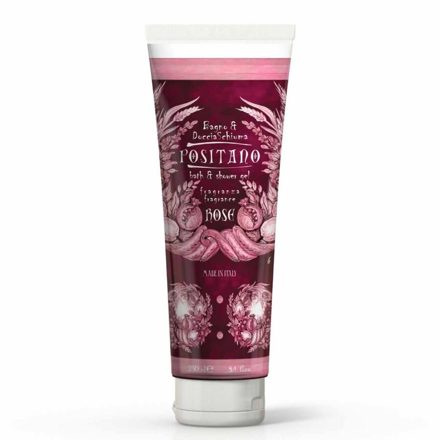 Гель для душа Positano rose Rudy Profumi Позитанская роза 250 мл.