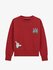 Толстовка AMIRI Tiger, размер 12 лет, красный