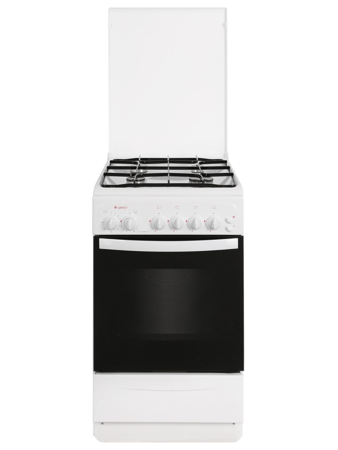 Газовая плита Gefest GC 532E5WH, объем духового шкафа 42 л, белый