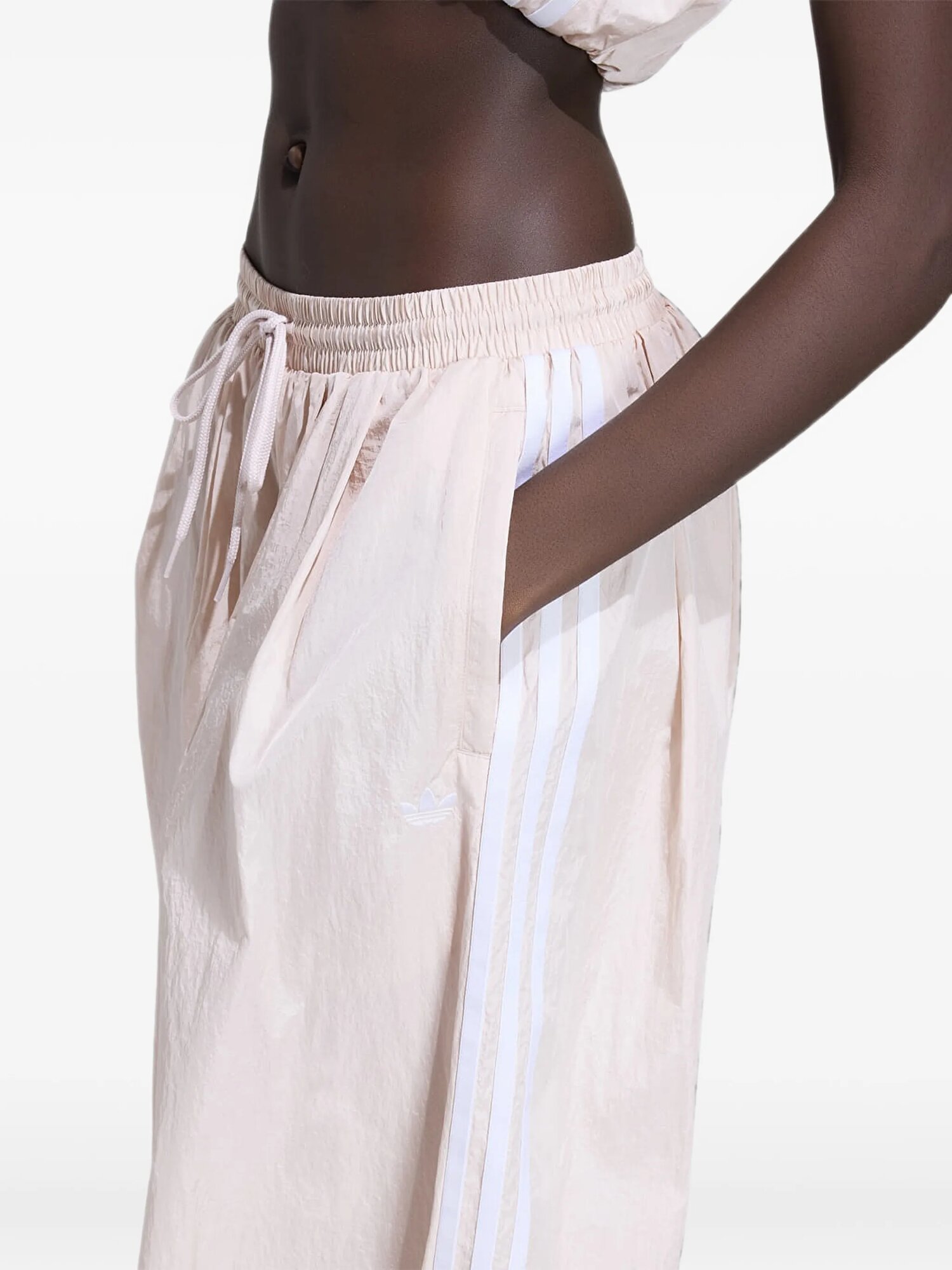 Брюки adidas Adilenium 5.0 balloon track pants, размер 12 UK, розовый — фото 1