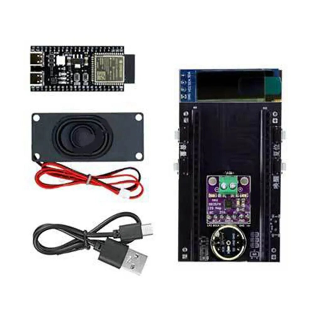 Набор для голосового чат-бота DeepSeek Xiaozhi AI с ESP32-S3, микрофоном и экраном