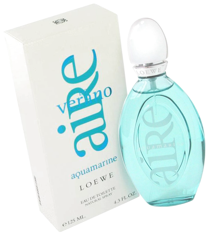 Мужская туалетная вода 125 мл / Loewe Aire De Verano Aquamarine - Лоеве Айре Де Верано Аквамарин