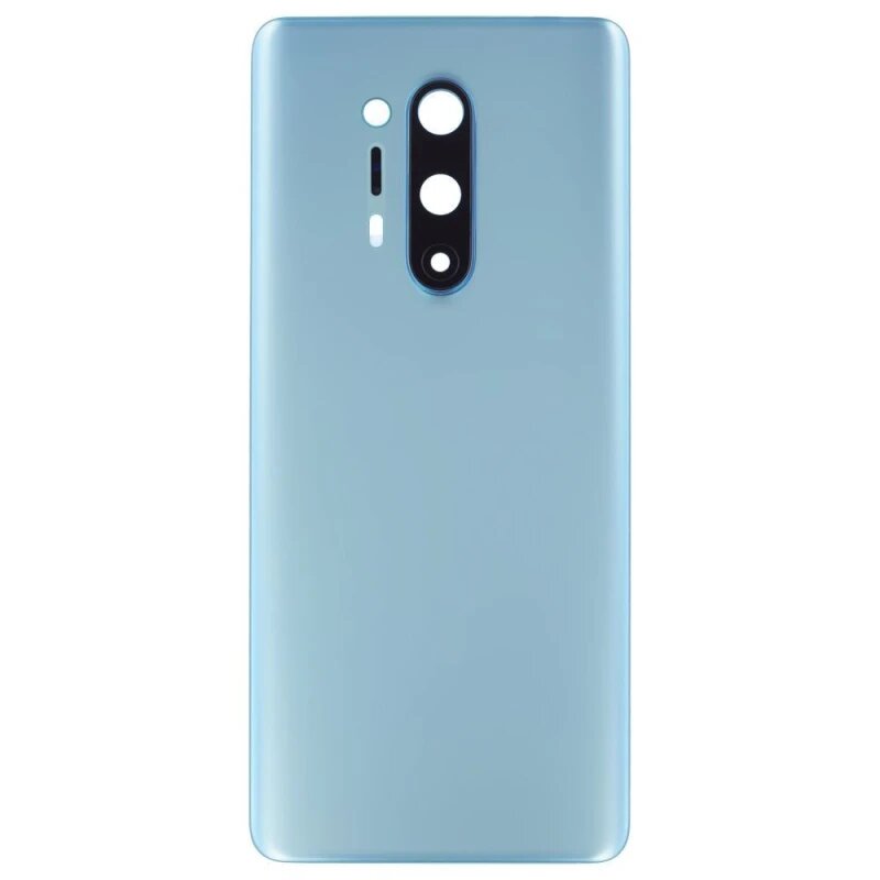 Задняя крышка для OnePlus 8 Pro (зеленый матовый) (в сборе со стеклом камеры) (ORIG100)