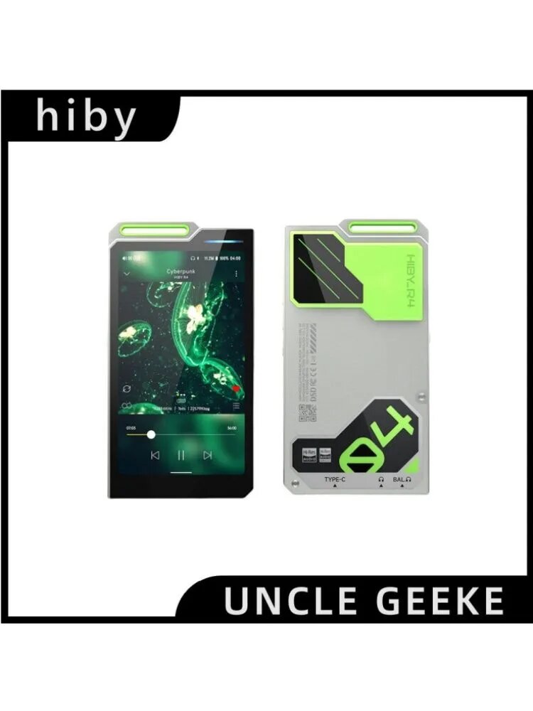 HiBy MP3-плеер, зеленый
